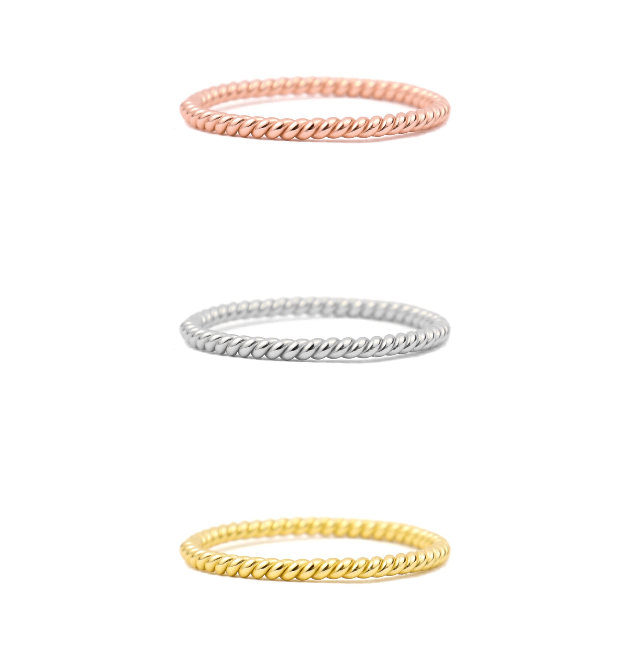 Ring ~ Sterling Collection ~ Twisted Rope Stacker SHOPIVERSARY BLOWOUT