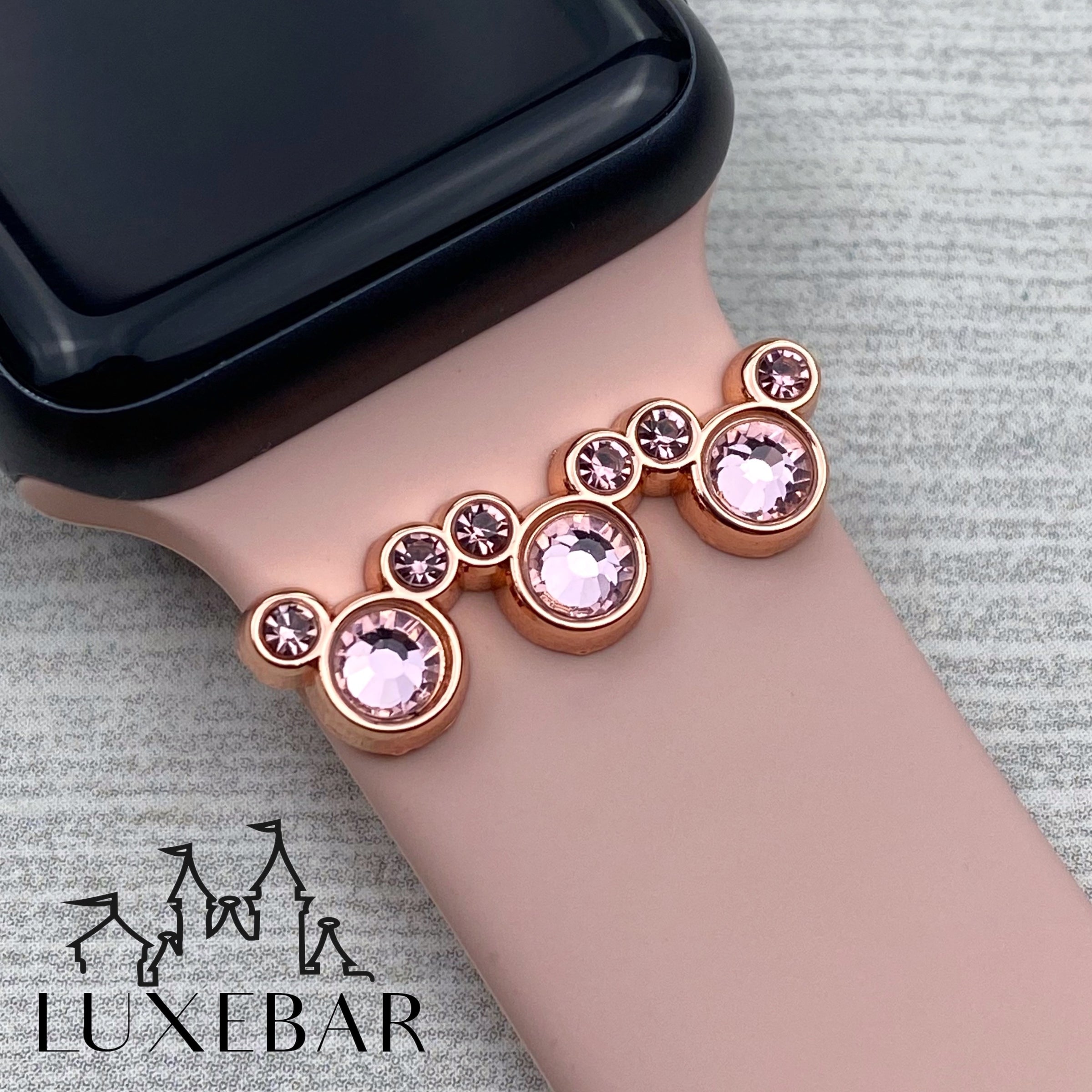 LuxeBar Sparkle ~ Mr. Mouse Triple Stacking Bar (more colors available