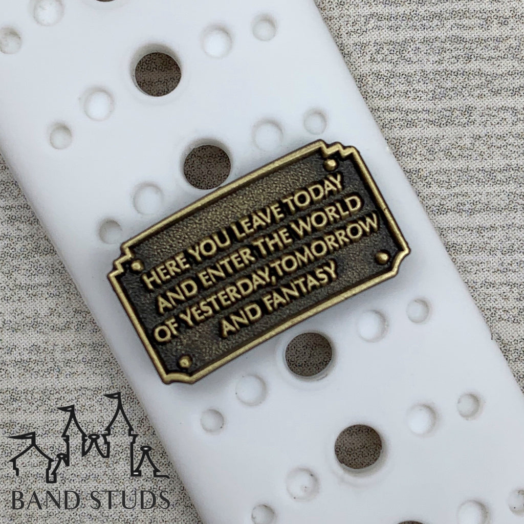 Band Stud® - Magical Entrance Plaque – Mouse on Main Street®
